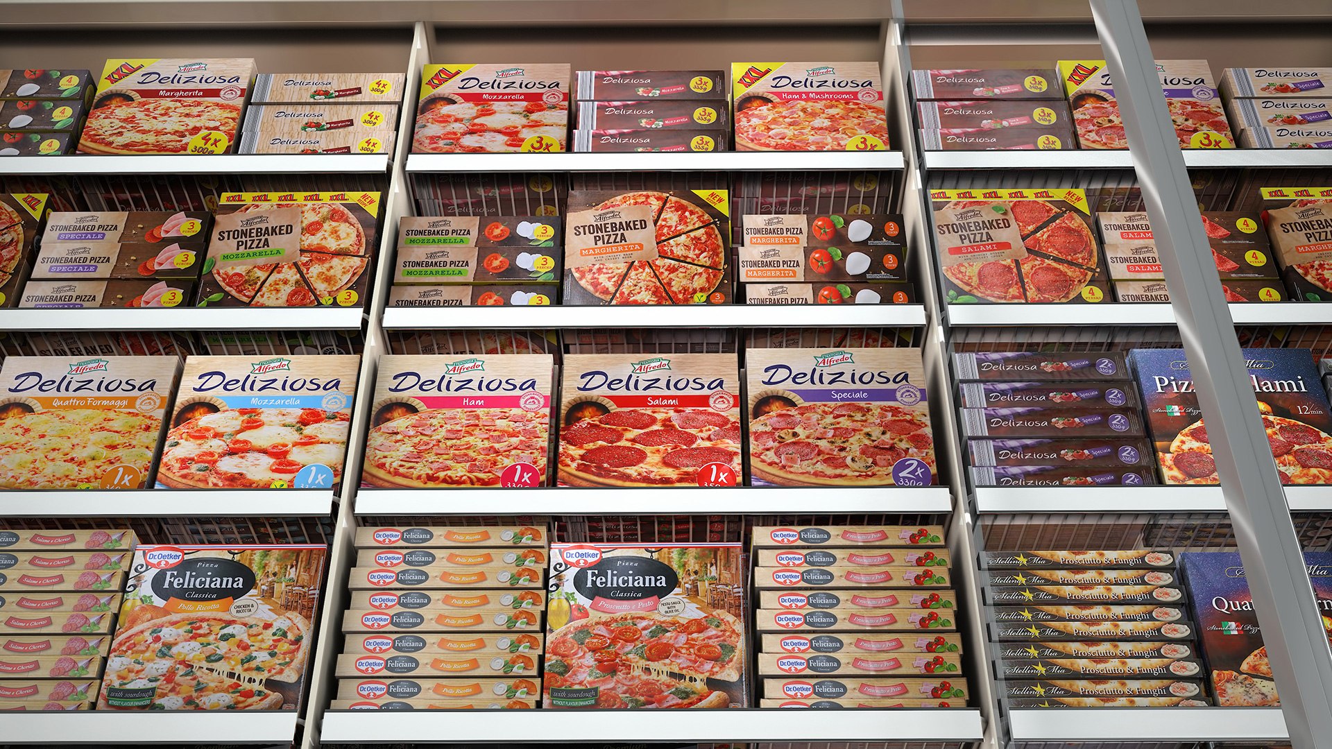 Pizza set 25 pizzas 3D model - TurboSquid 2177687