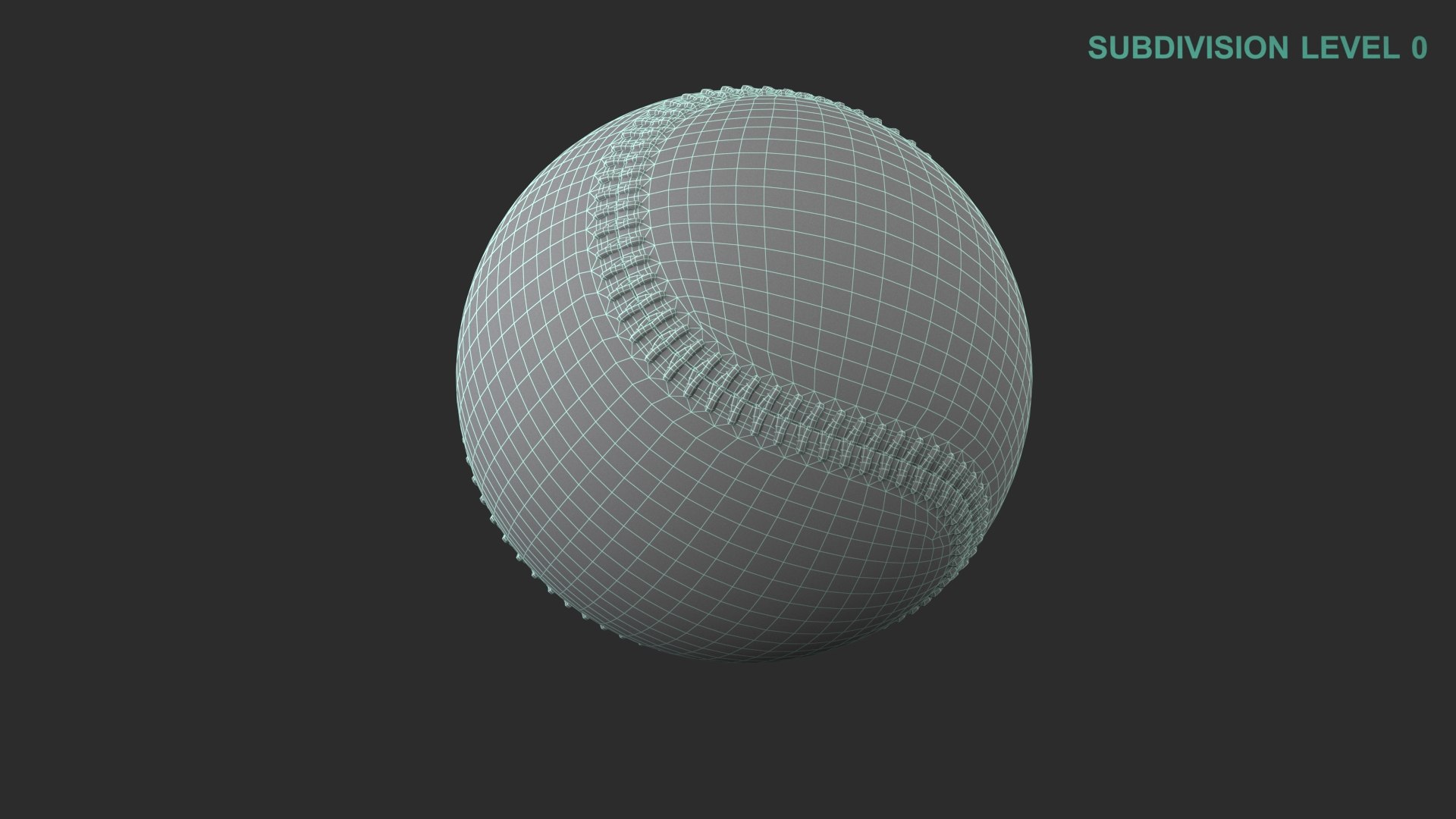 3D Baseball Ball - TurboSquid 2136073