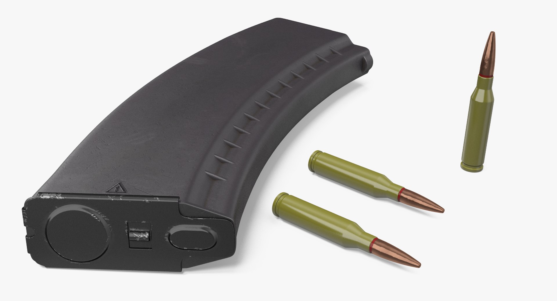 3d 3ds Assault Rifle Magazine