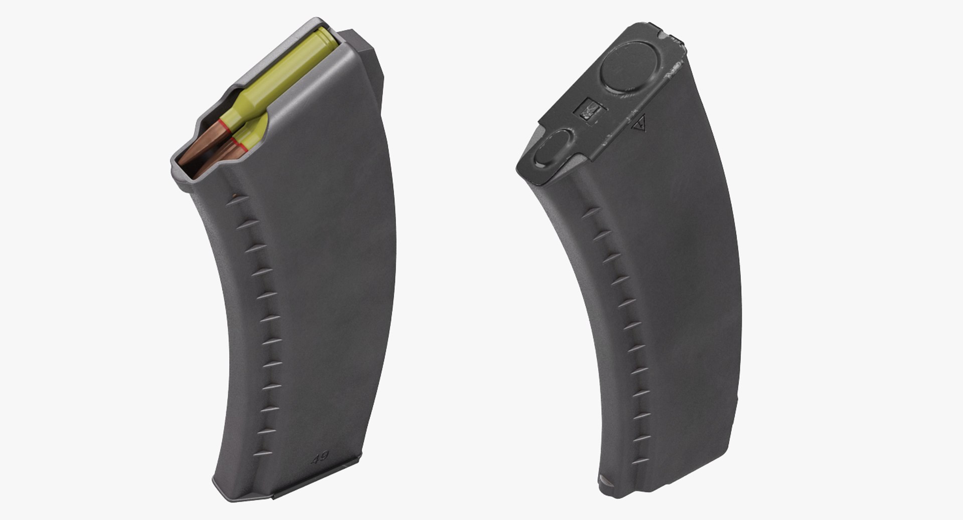 3d 3ds Assault Rifle Magazine