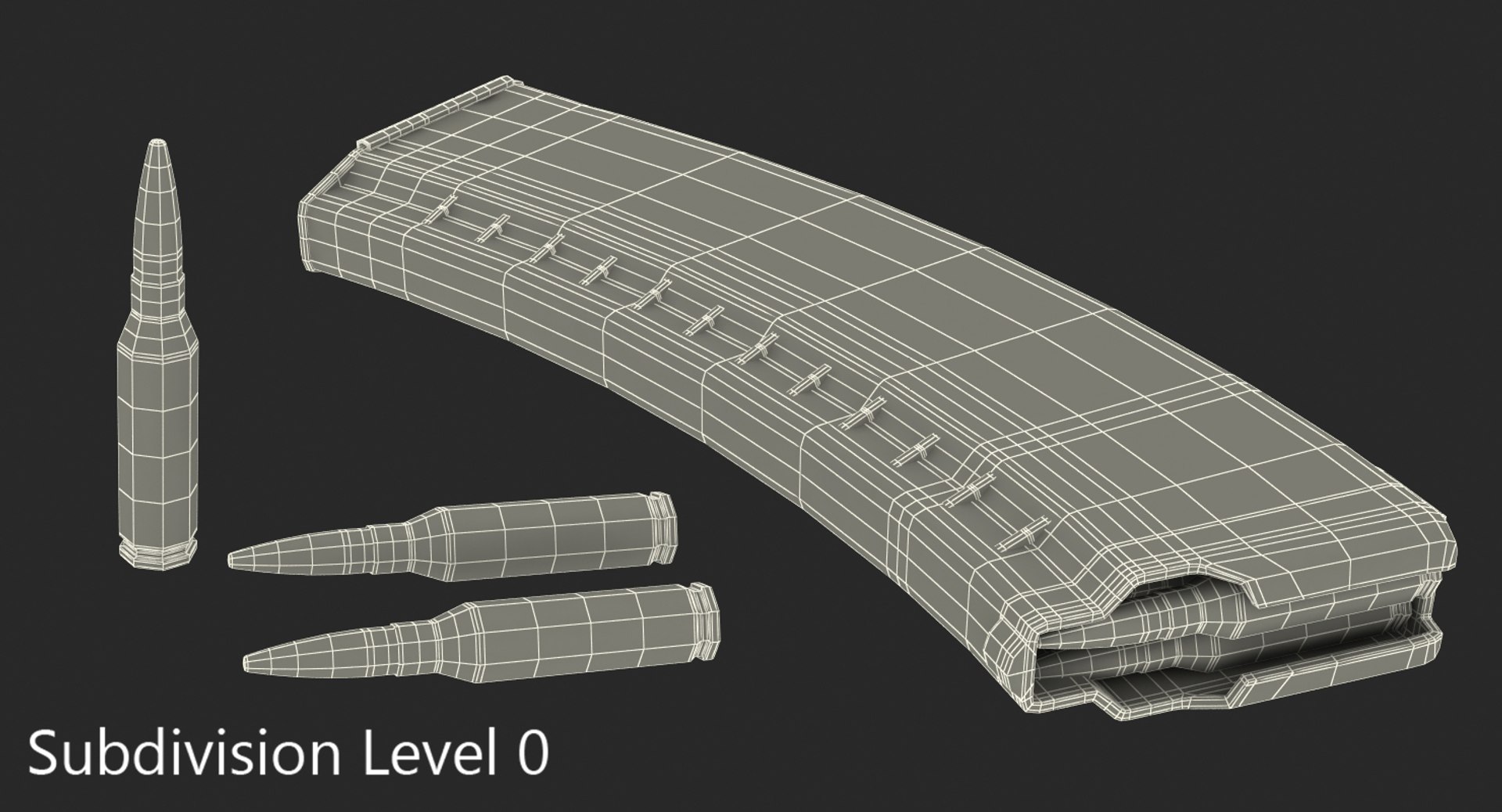 3d 3ds Assault Rifle Magazine