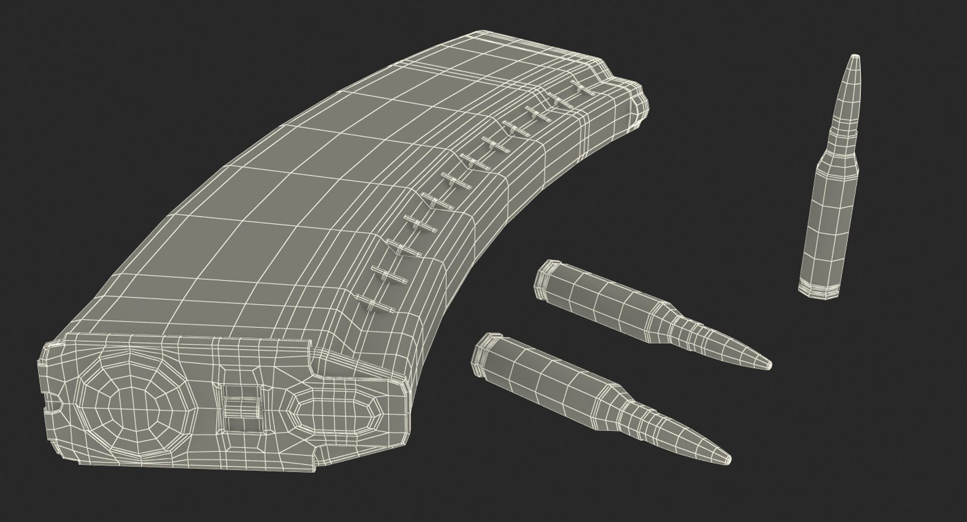 3d 3ds Assault Rifle Magazine