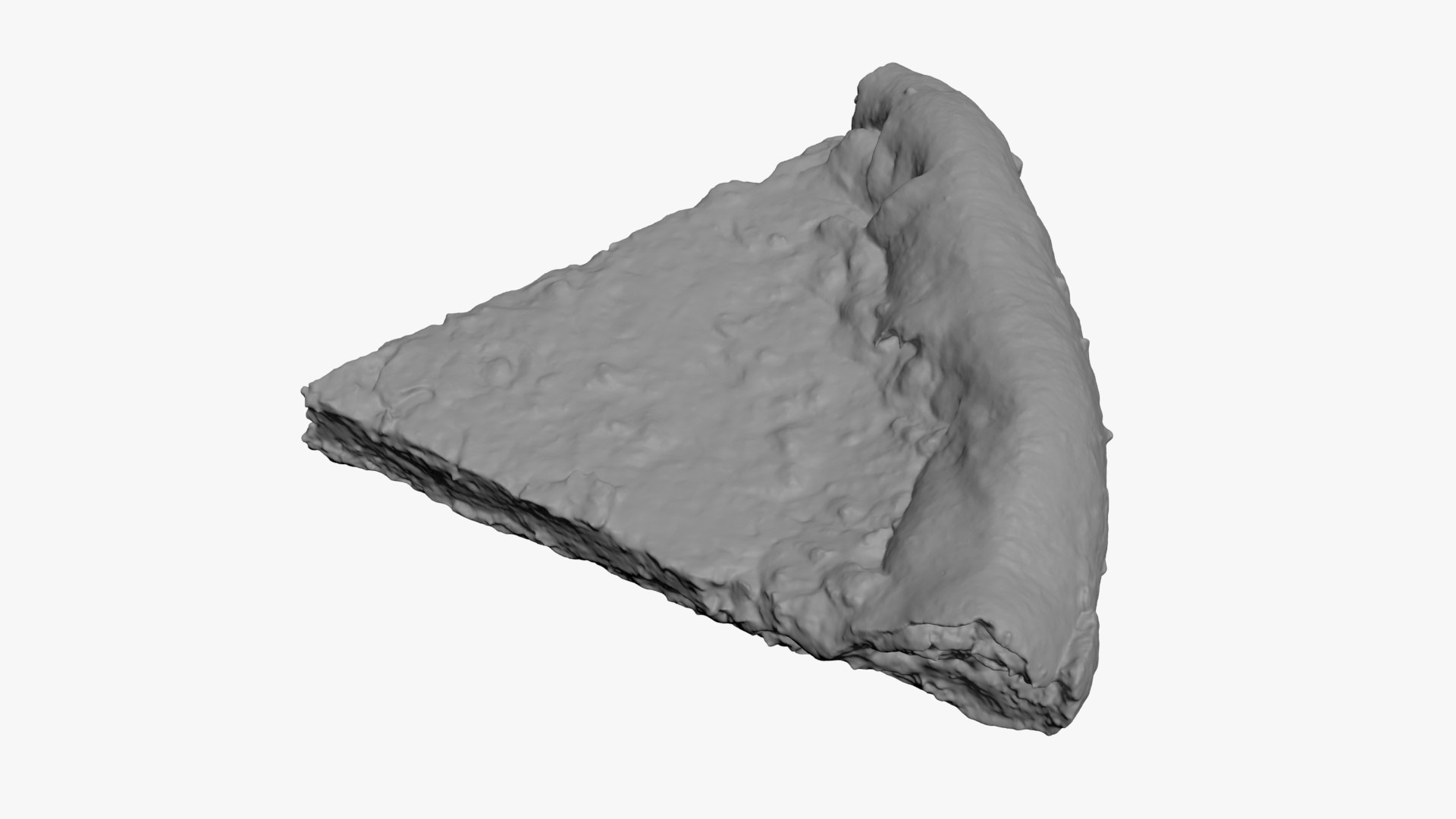 3D Model Cheese Pizza Slice For 3D Print - TurboSquid 2387974