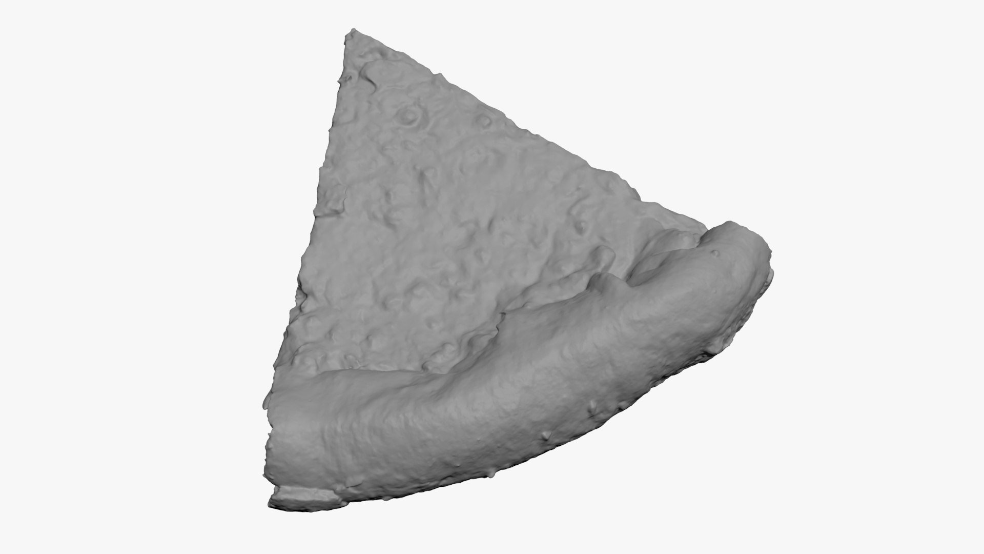 3D Model Cheese Pizza Slice For 3D Print - TurboSquid 2387974