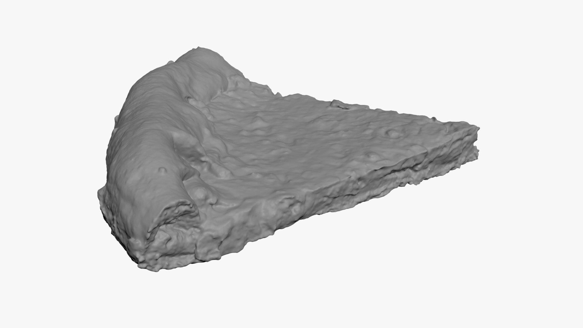 3D Model Cheese Pizza Slice For 3D Print - TurboSquid 2387974