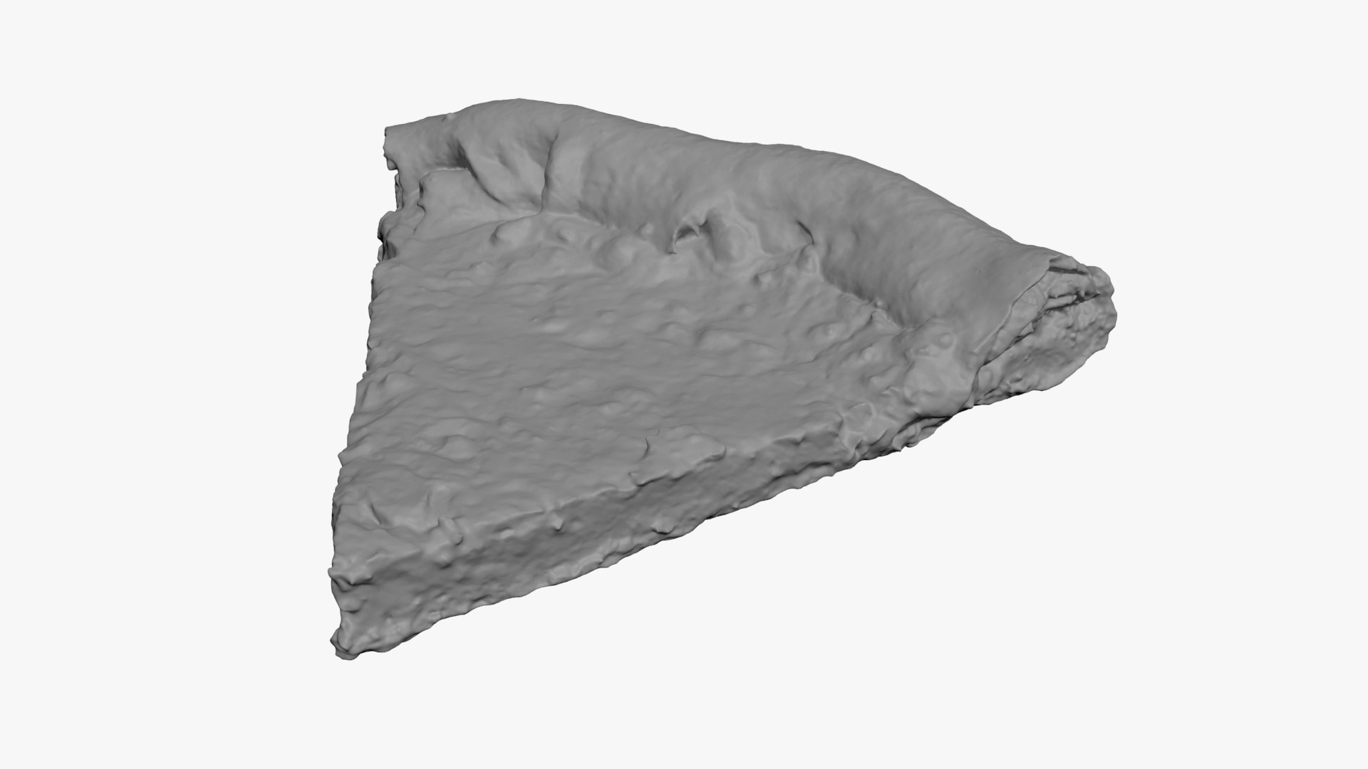 3D Model Cheese Pizza Slice For 3D Print - TurboSquid 2387974