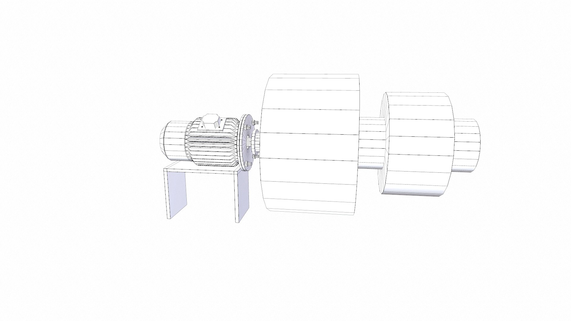 3D Motor Pump - TurboSquid 2337186