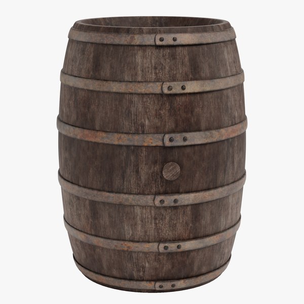 Wine Barrel 03 model - TurboSquid 2016638