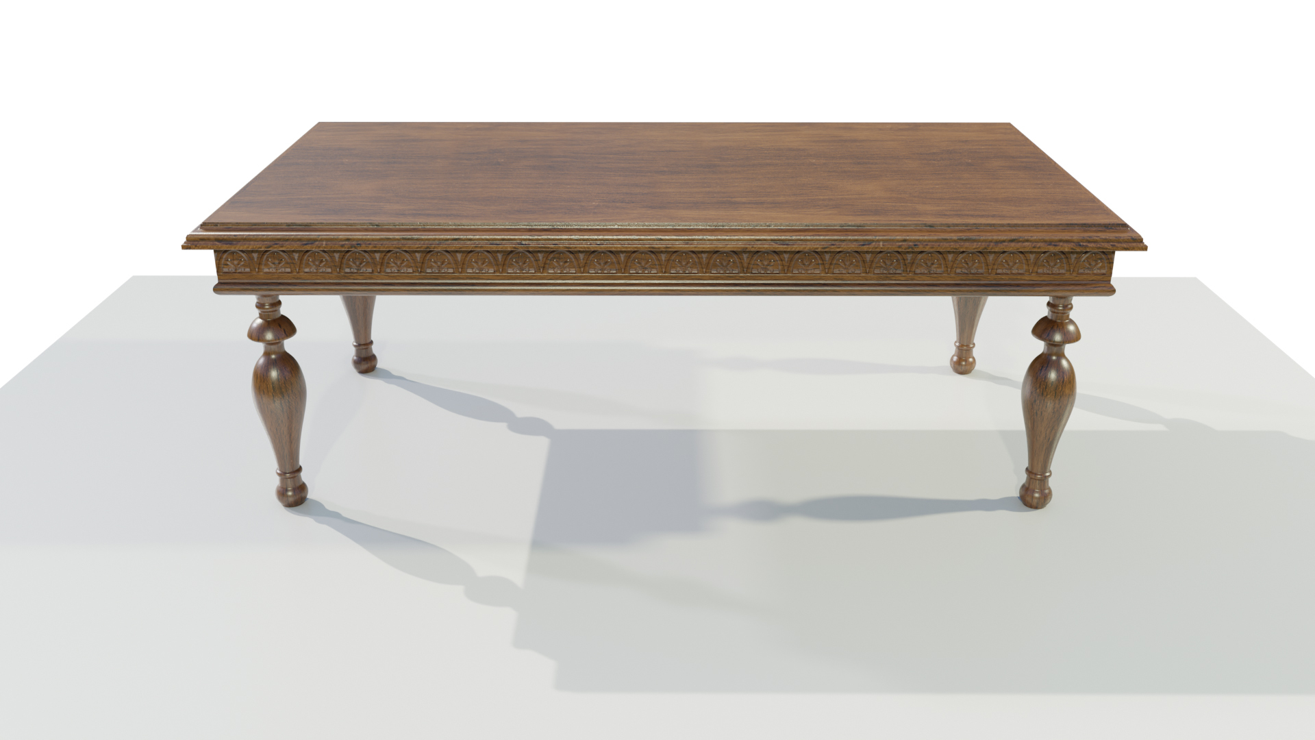 3D Classic Side Table Model - TurboSquid 2035451