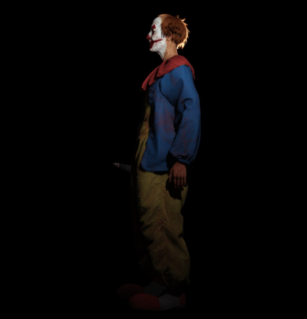 3D Evil Clown Model - TurboSquid 1809605