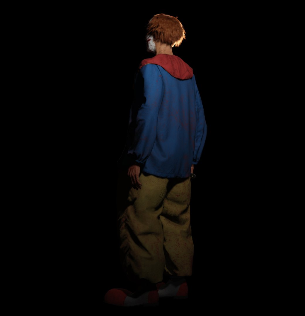 3D Evil Clown Model - TurboSquid 1809605