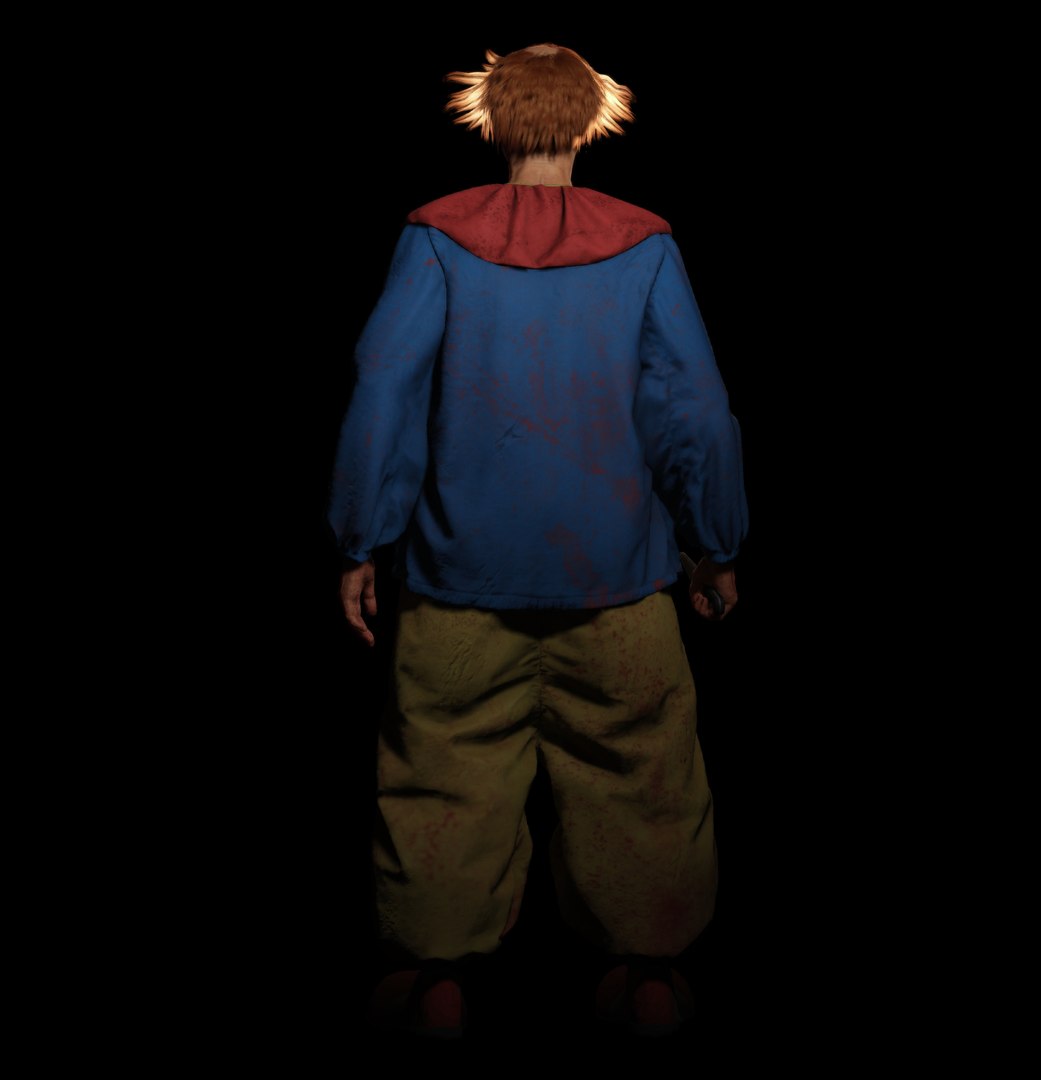 3D Evil Clown Model - TurboSquid 1809605