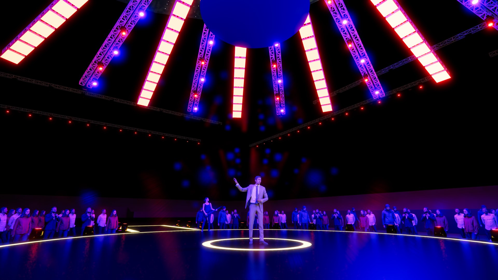 STAGE ROUND EYE CIRCLE DESIGN ALVINSTUDIO 3D - TurboSquid 2105534