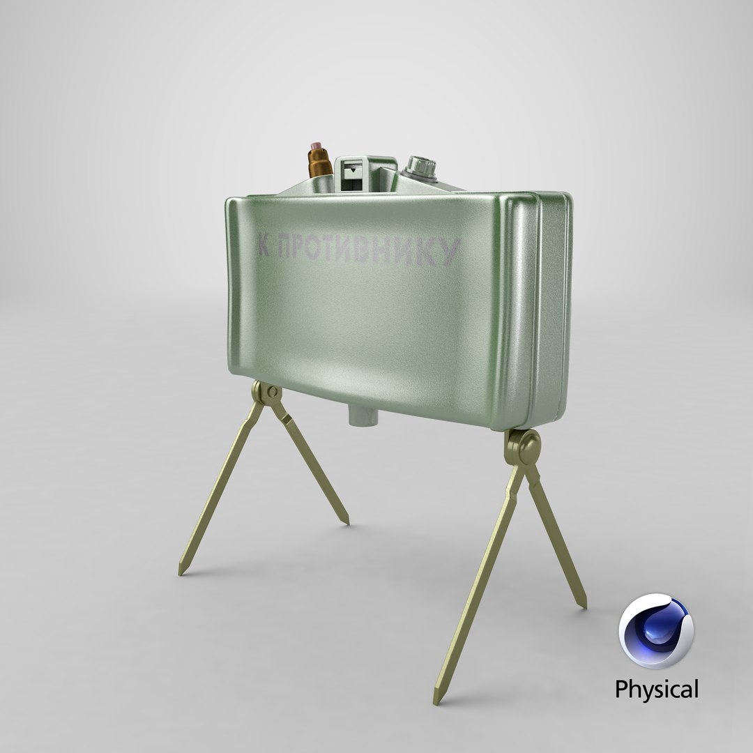 Mon 50 Directional Anti 3D Model - TurboSquid 1641735