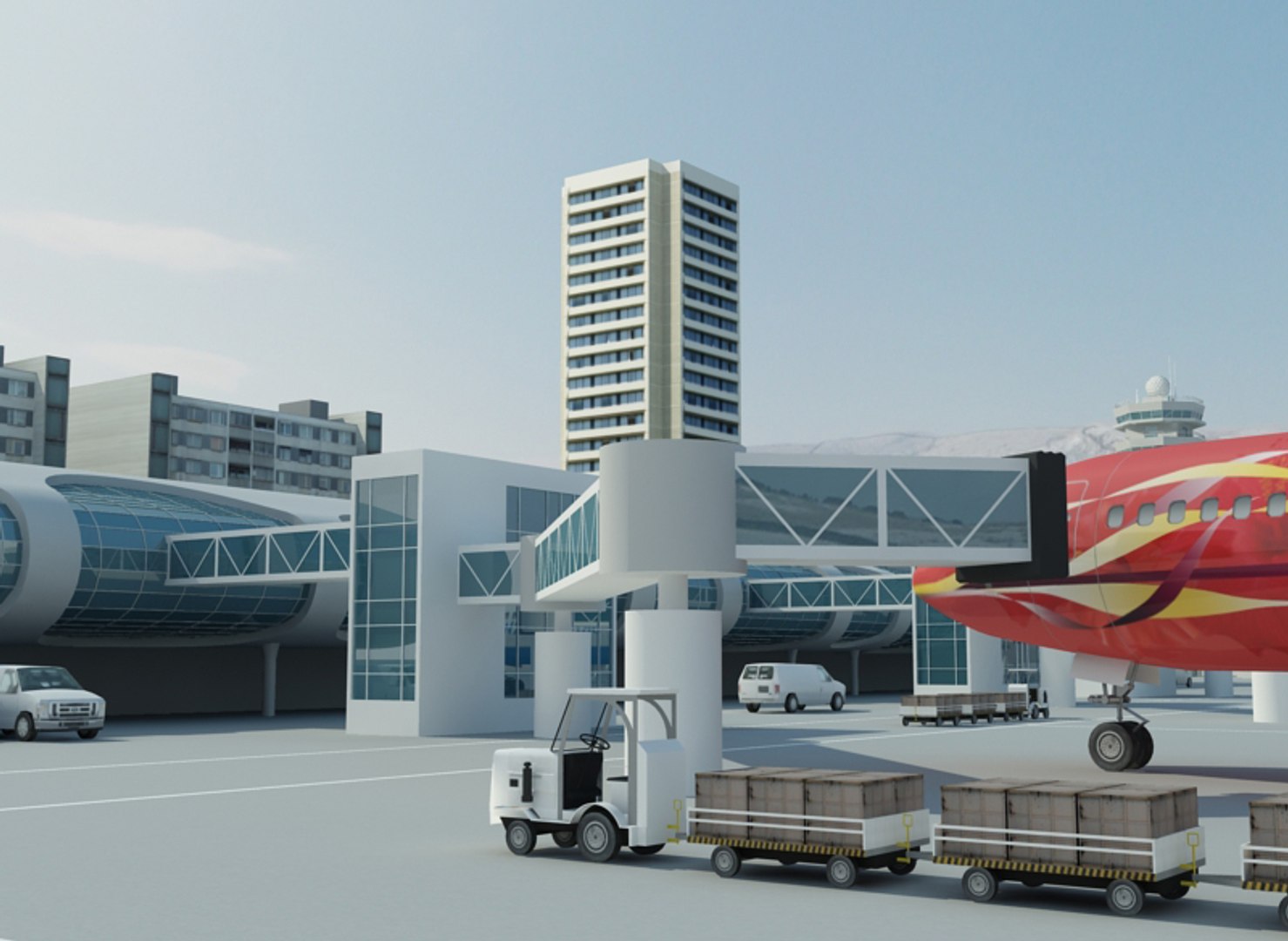 max 2 airports