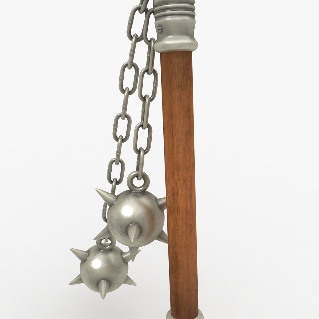 3d flail scanline model