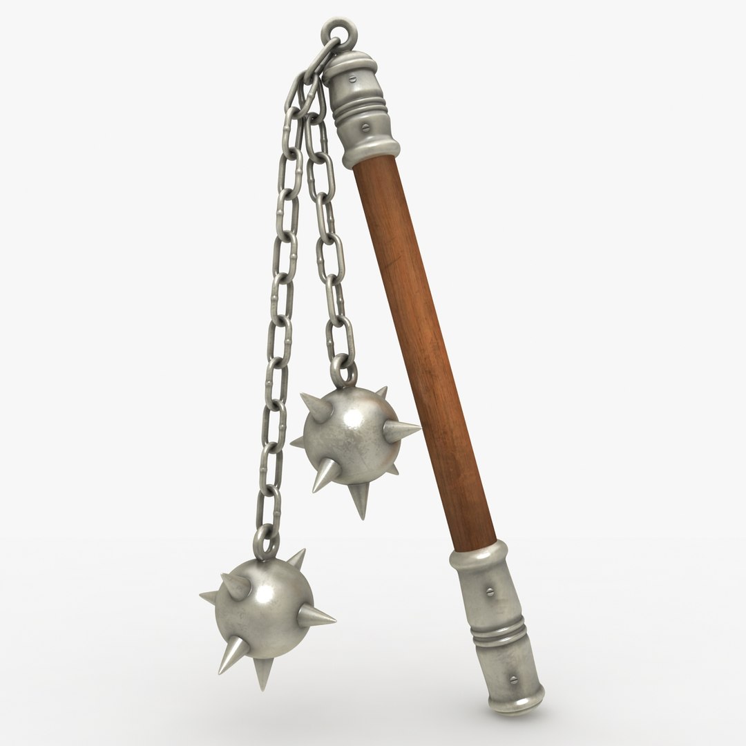 3d flail scanline model