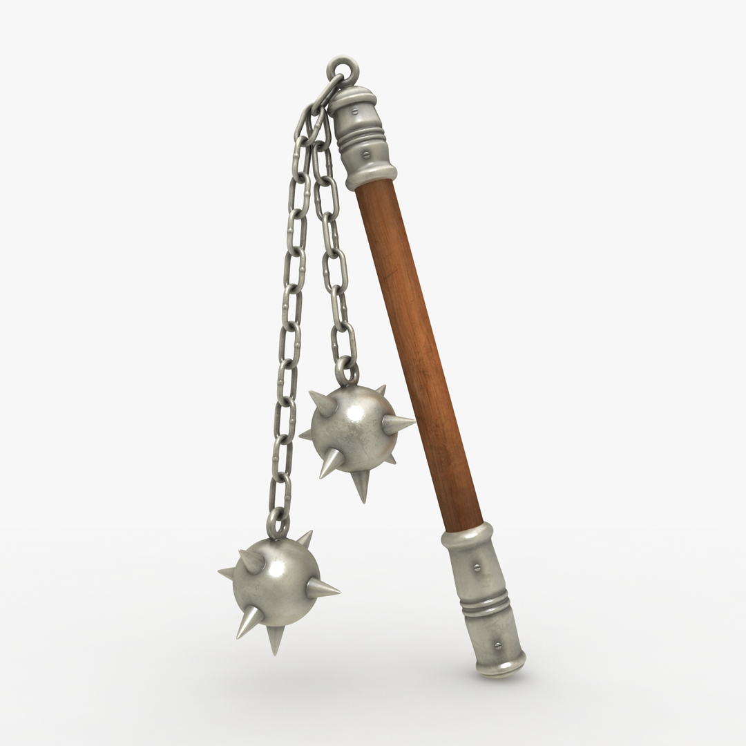 3d flail scanline model