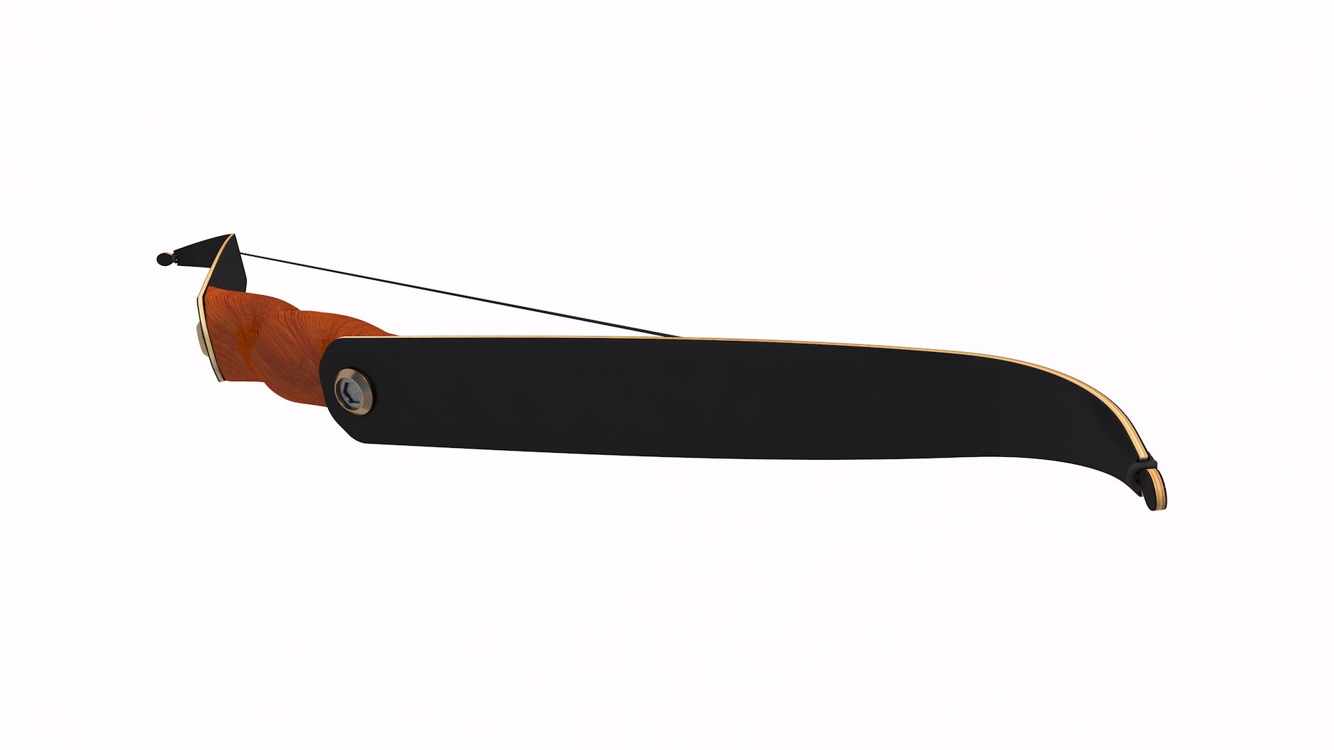 3D Recurve Bow - TurboSquid 1746362