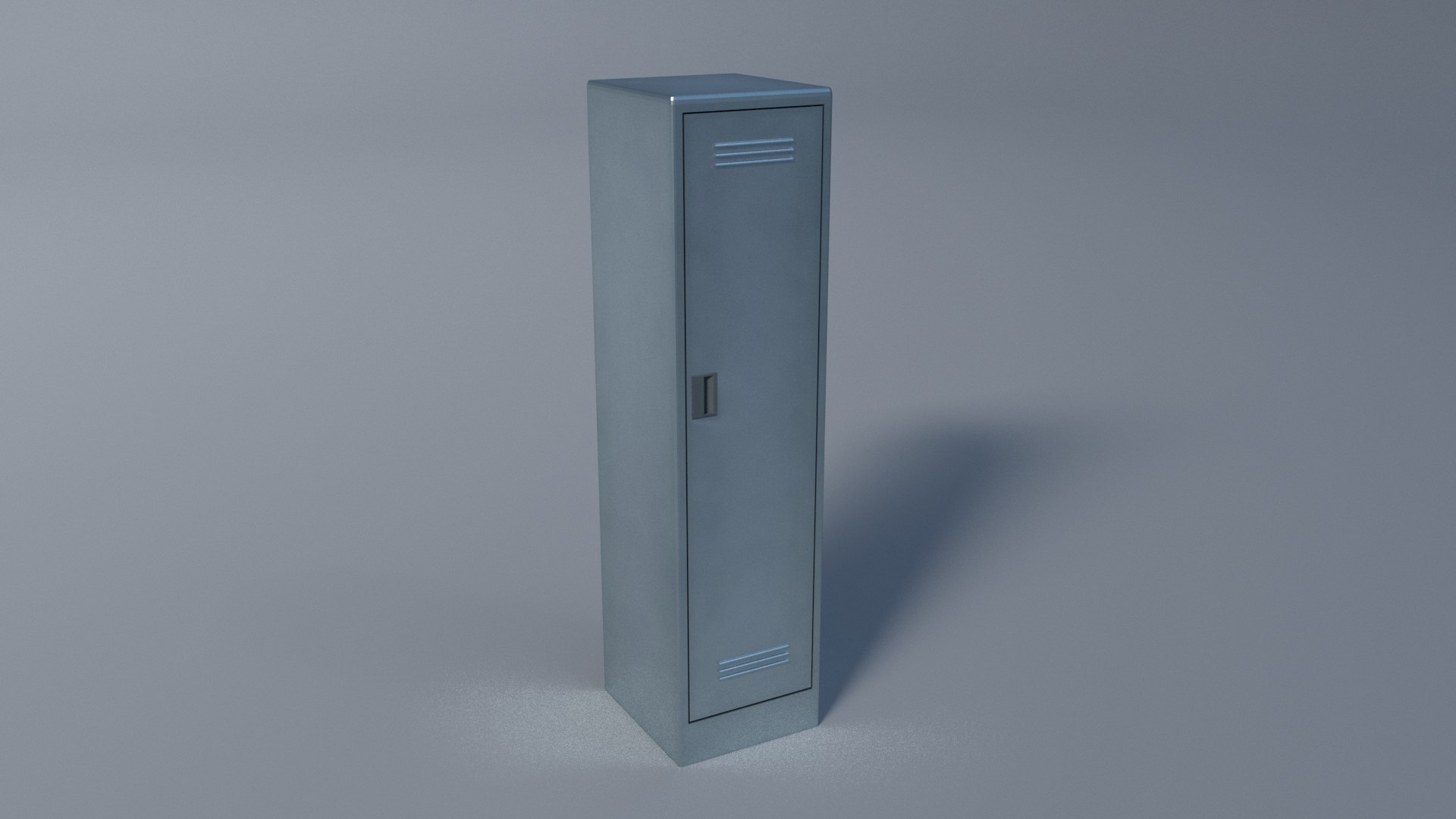 3D Low Poly Locker model - TurboSquid 1768782