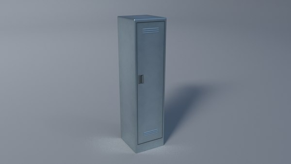 3D Low Poly Locker model - TurboSquid 1768782