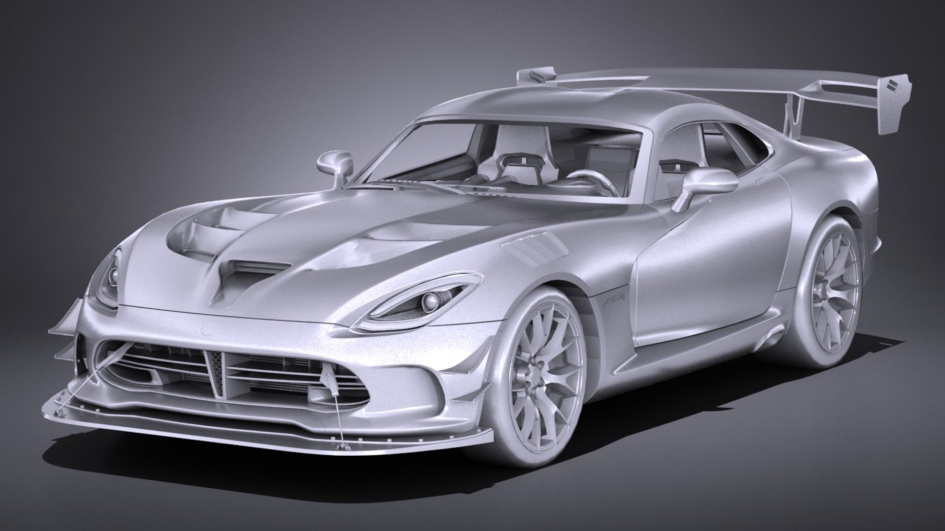 Dodge Viper Acr 3D - TurboSquid 1345374