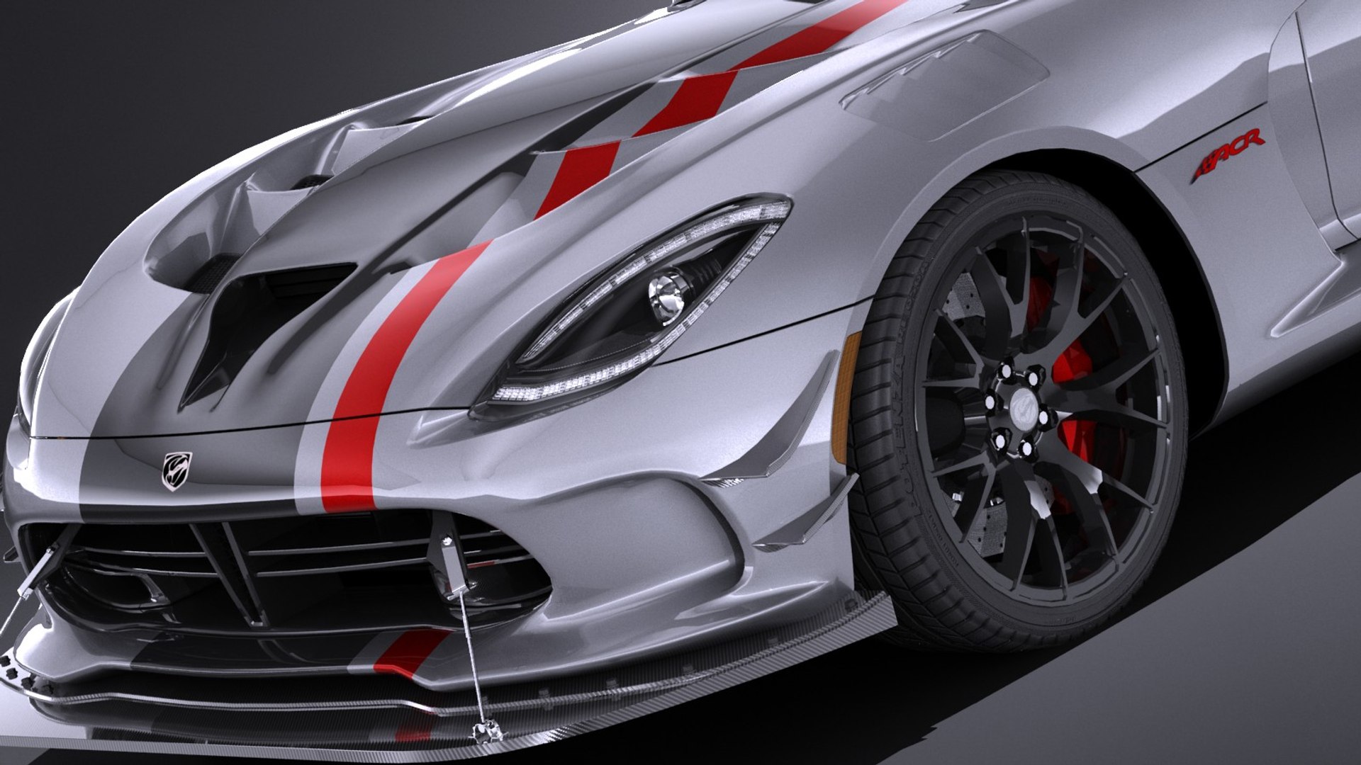 Dodge Viper Acr 3D - TurboSquid 1345374