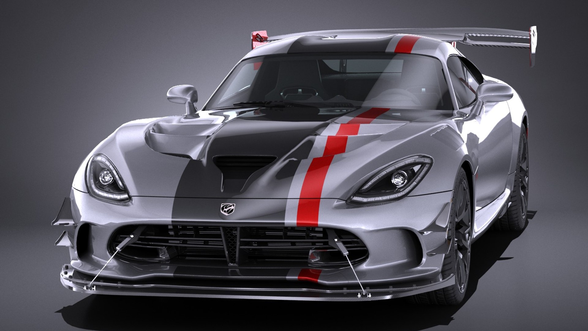 Dodge Viper Acr 3D - TurboSquid 1345374