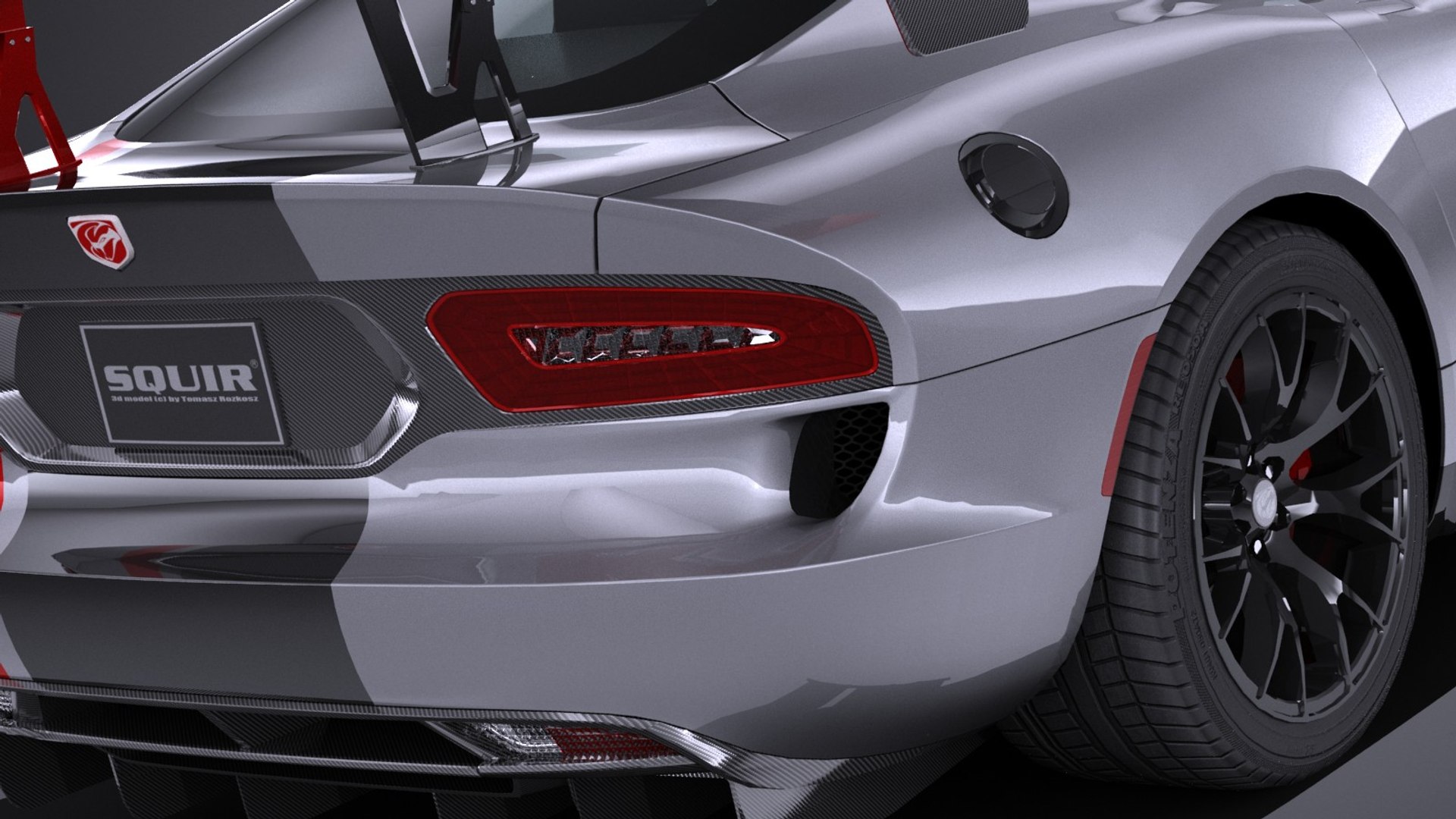 Dodge Viper Acr 3D - TurboSquid 1345374