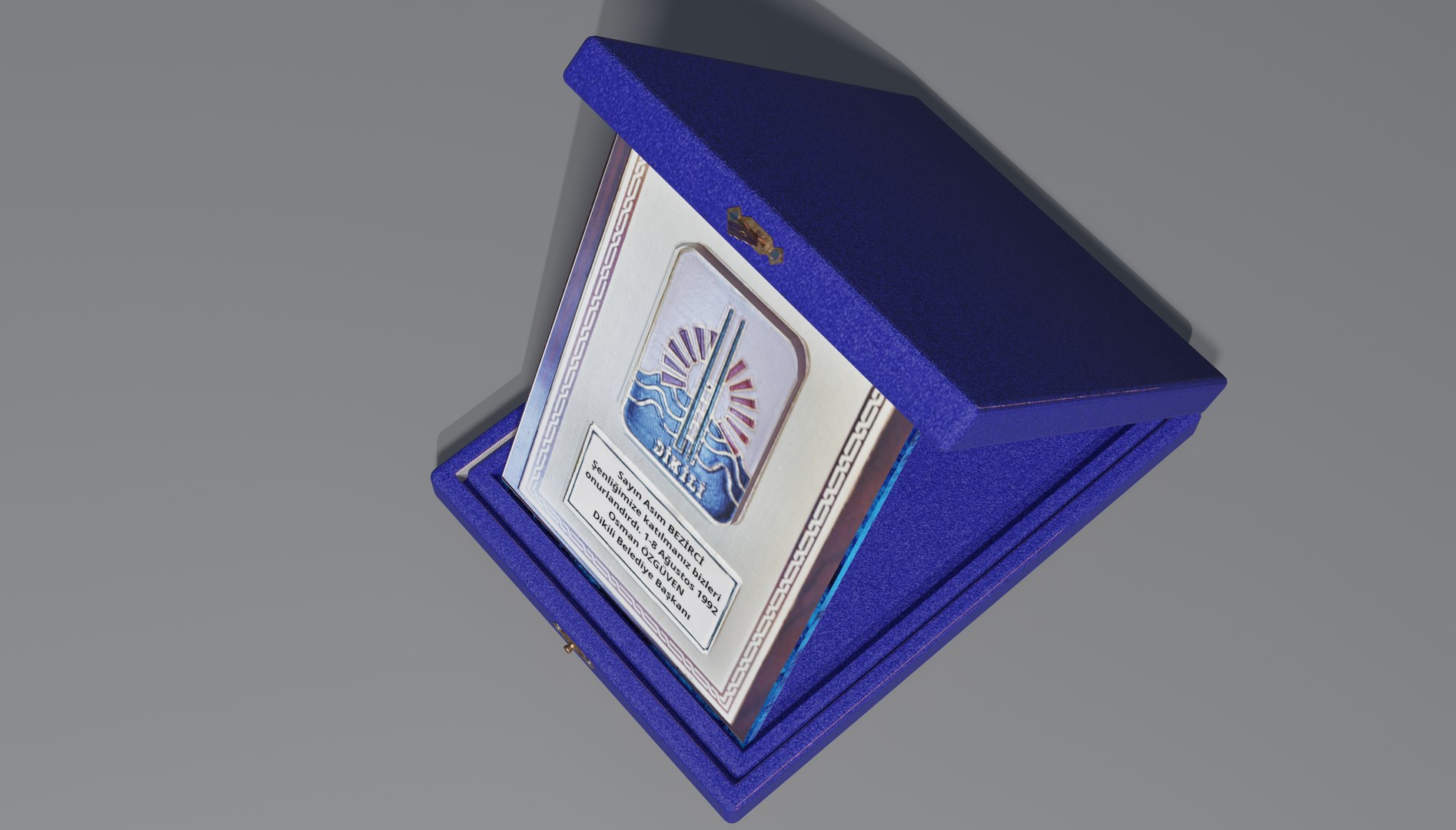3D Model Award Plaque - TurboSquid 2317349