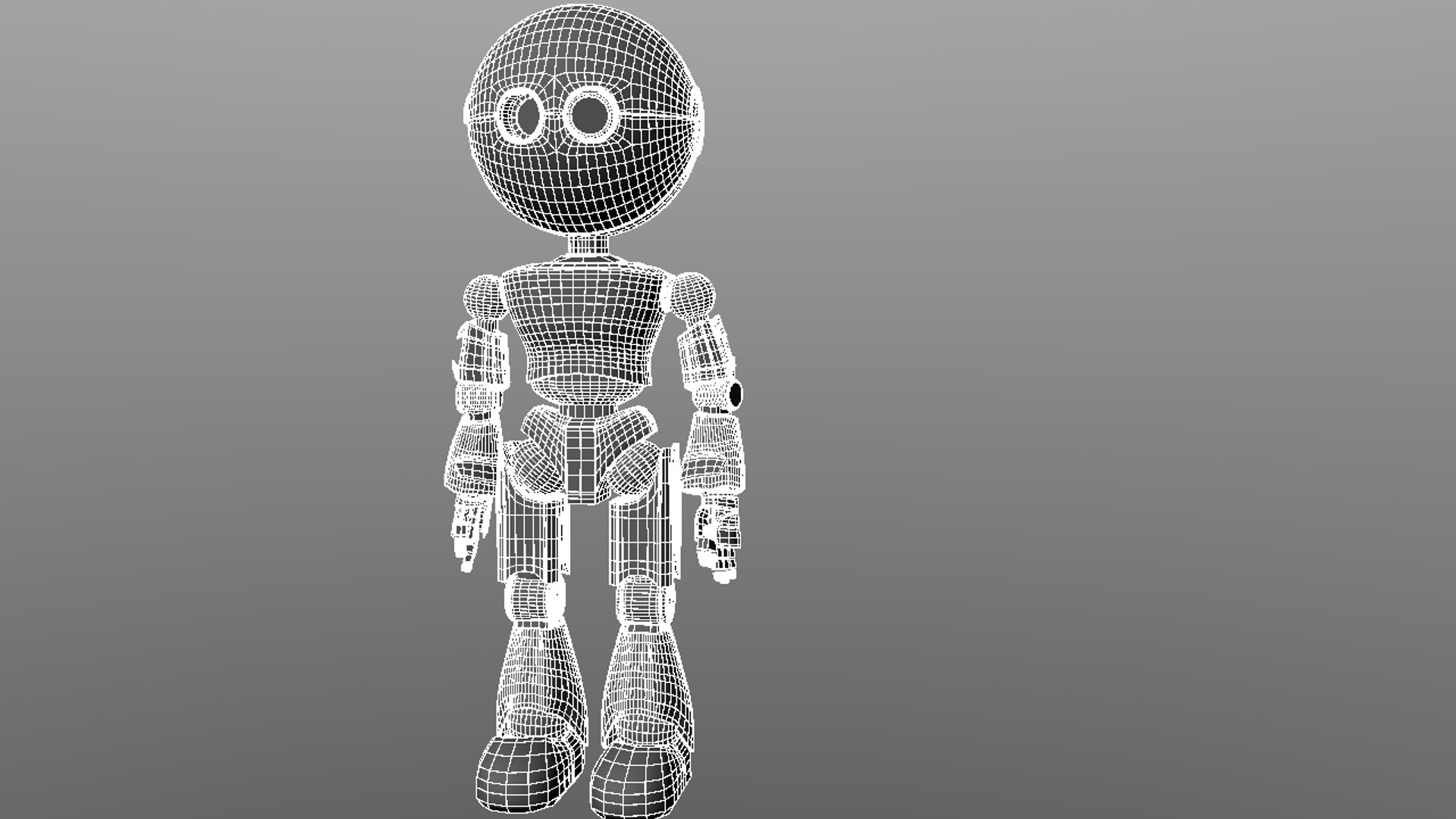 Toy Robot 3d Model