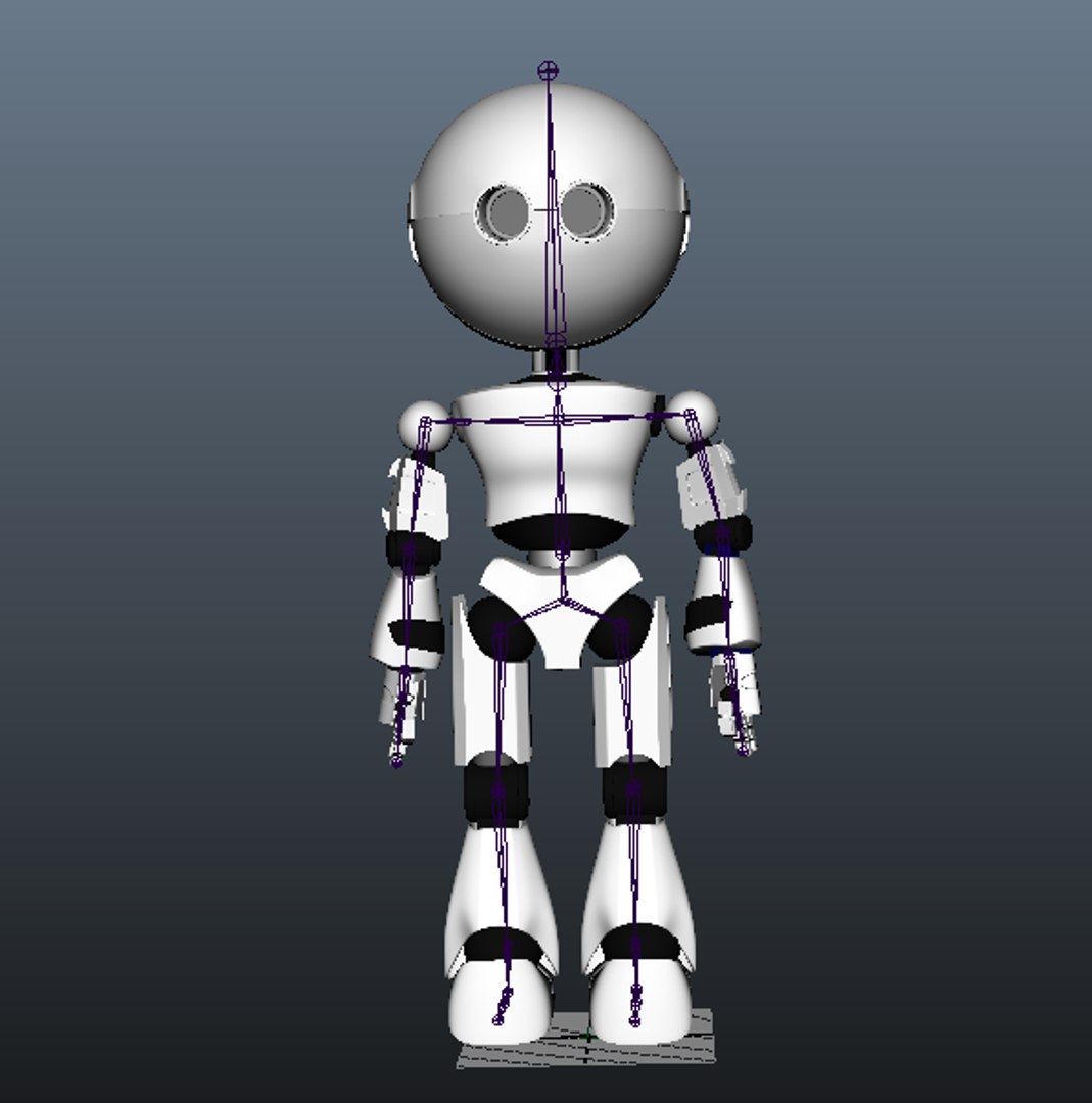 Toy Robot 3d Model