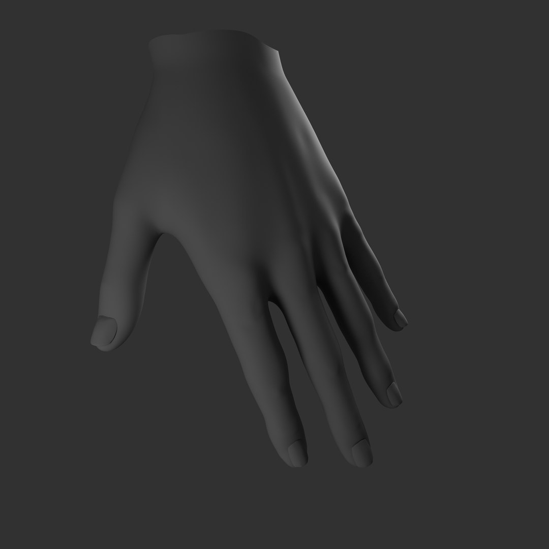 Hand Obj Fbx 3D Model - TurboSquid 2053214