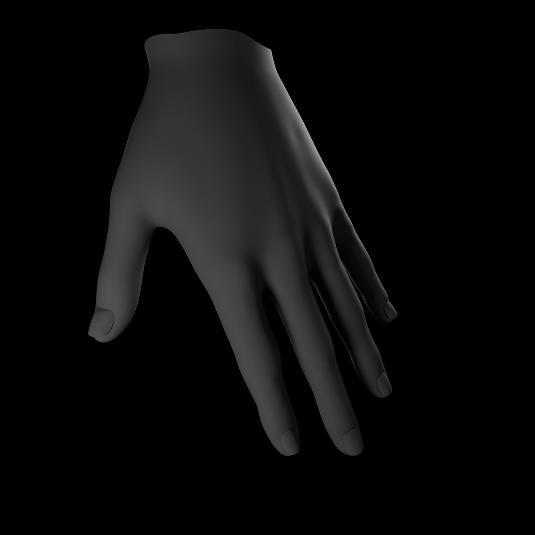 Hand Obj Fbx 3D Model - TurboSquid 2053214