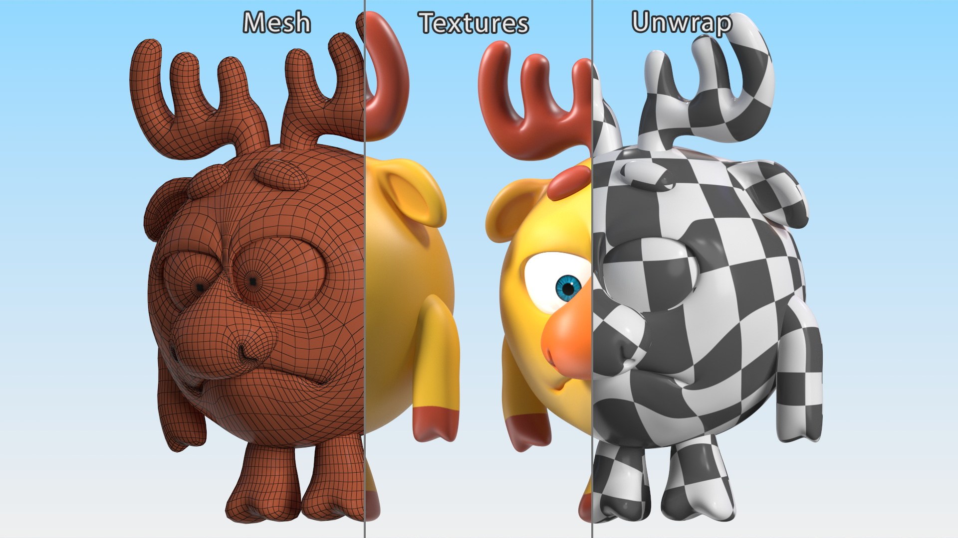 Cartoon Character Dokko Sad Pose Model - TurboSquid 2121365