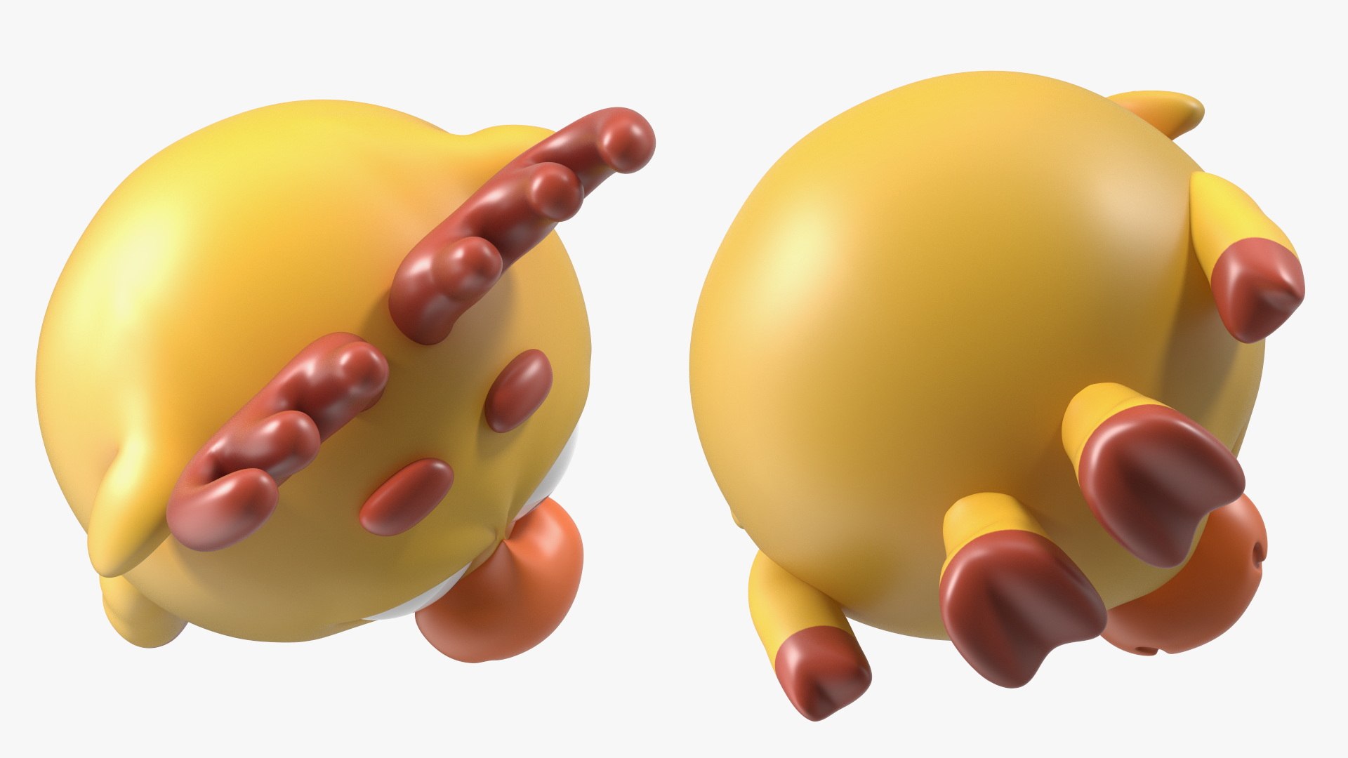 Cartoon Character Dokko Sad Pose Model - TurboSquid 2121365