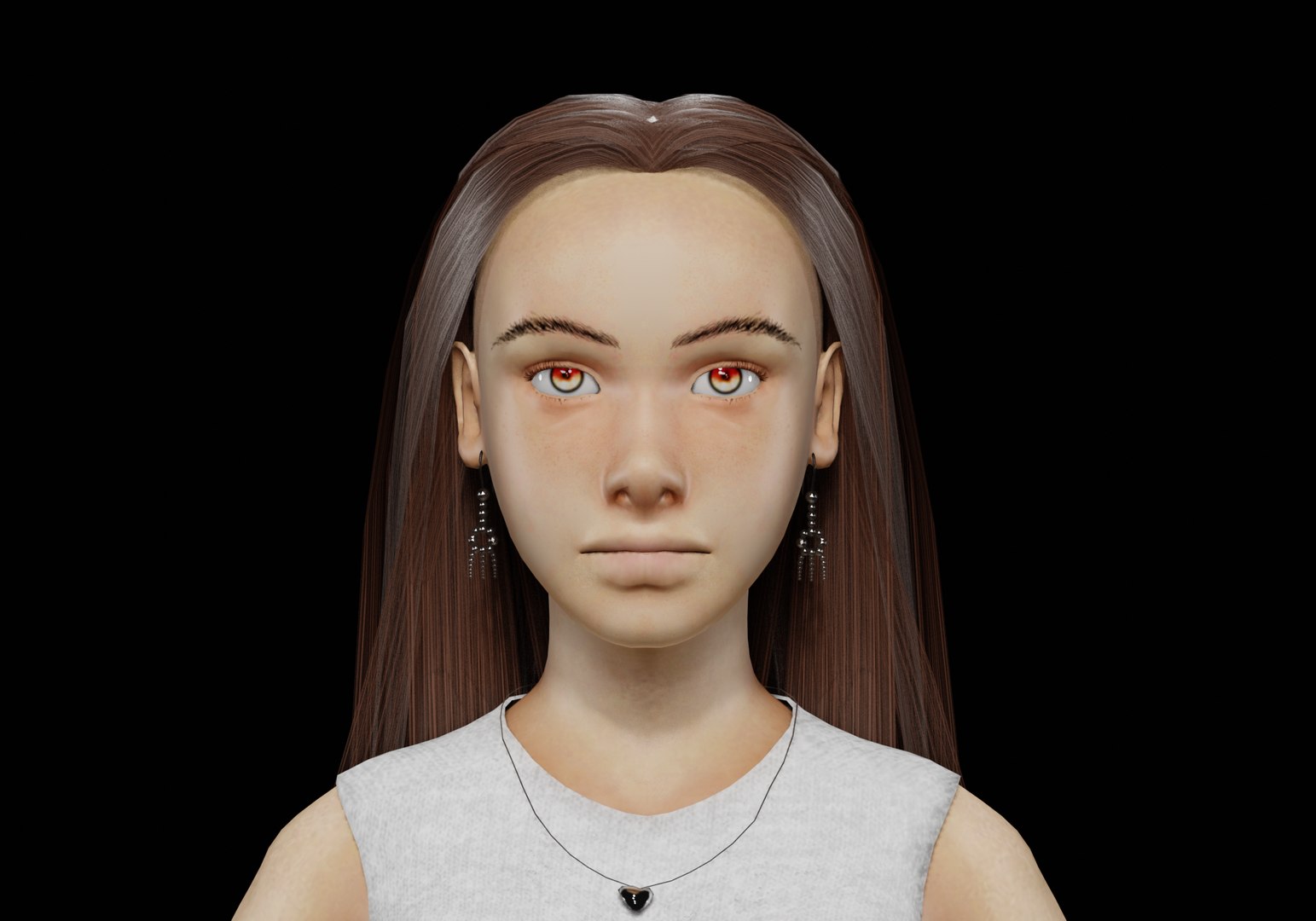 Young Basic Woman V29562 3D Model - TurboSquid 2260473