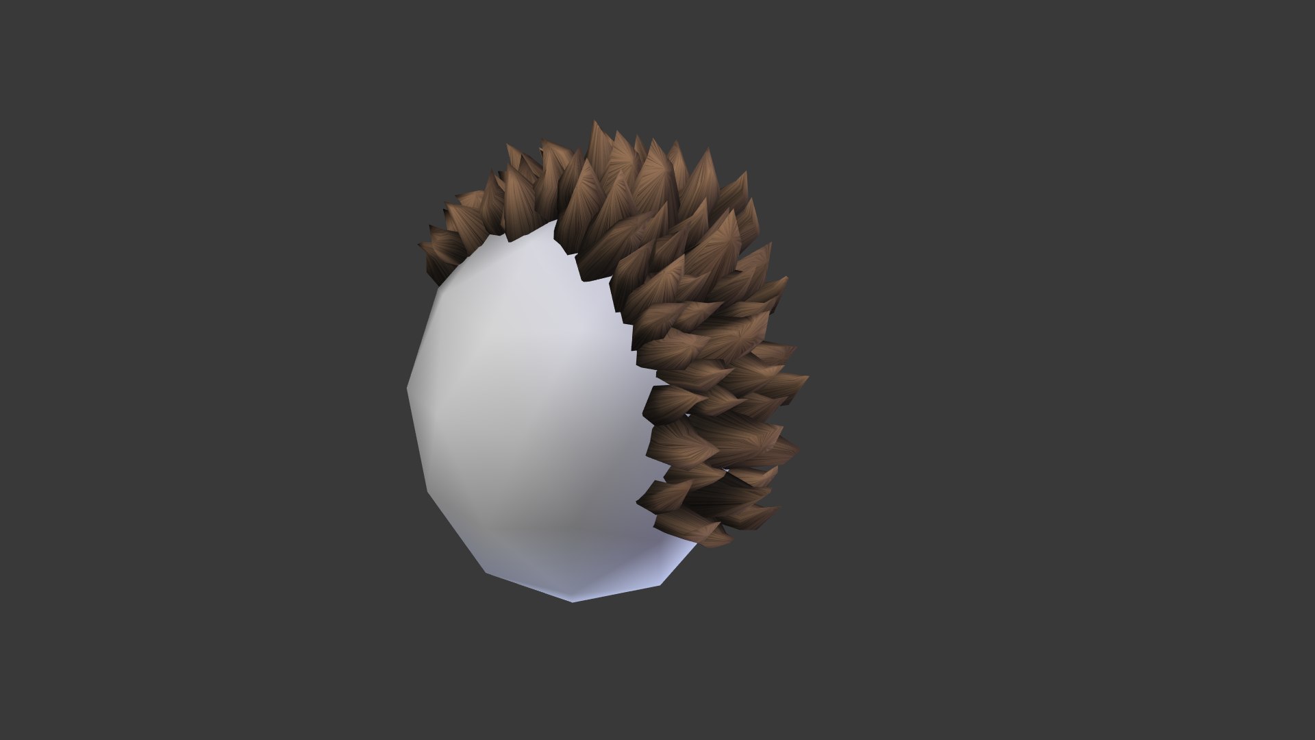 Simple Mohawk Model - TurboSquid 1883764