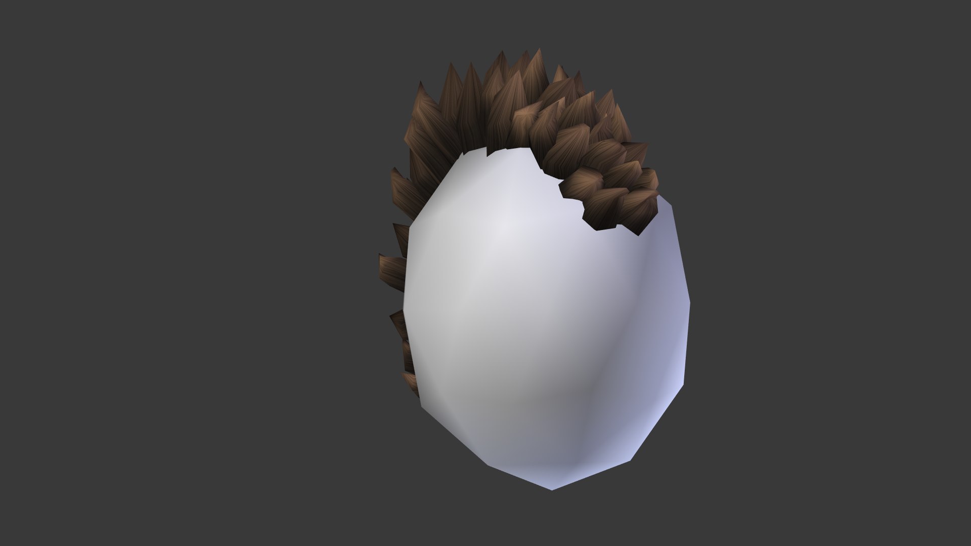 Simple Mohawk Model - TurboSquid 1883764