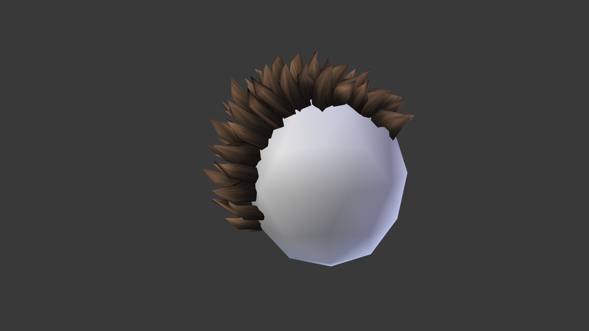 Simple Mohawk Model - TurboSquid 1883764