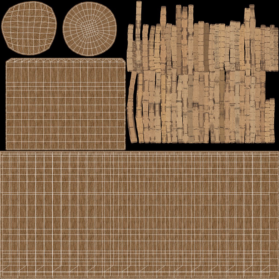 Traditional African Mud Hut Fur Model - TurboSquid 1784452