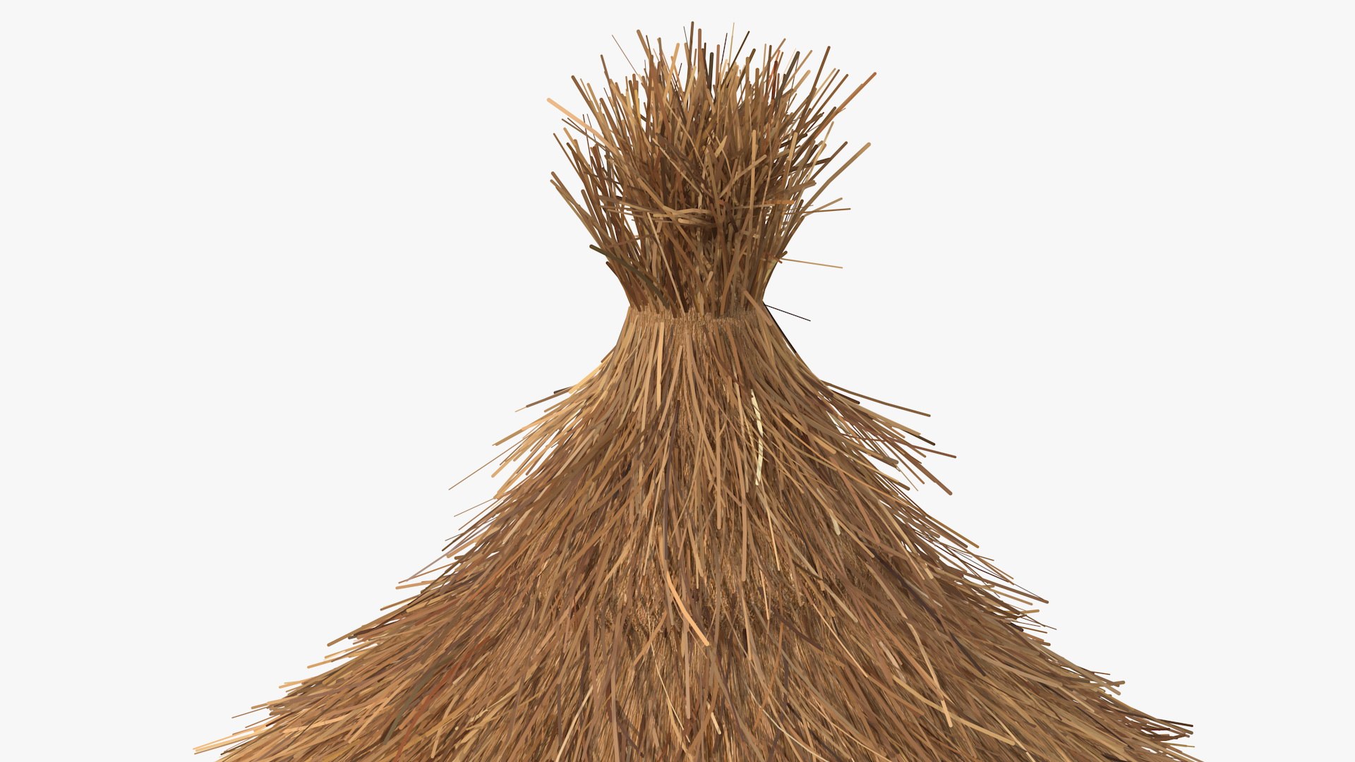 Traditional African Mud Hut Fur Model - TurboSquid 1784452