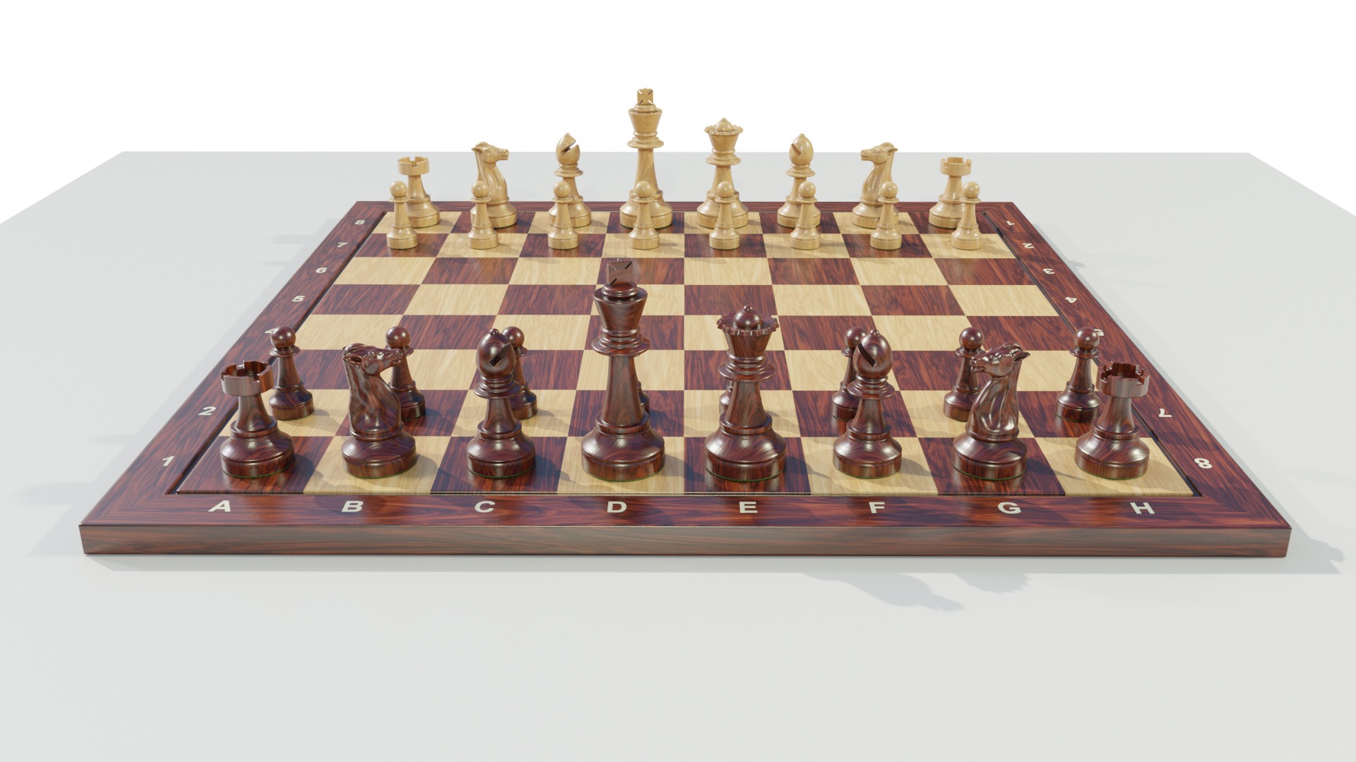 3D Chess Set model - TurboSquid 1980804