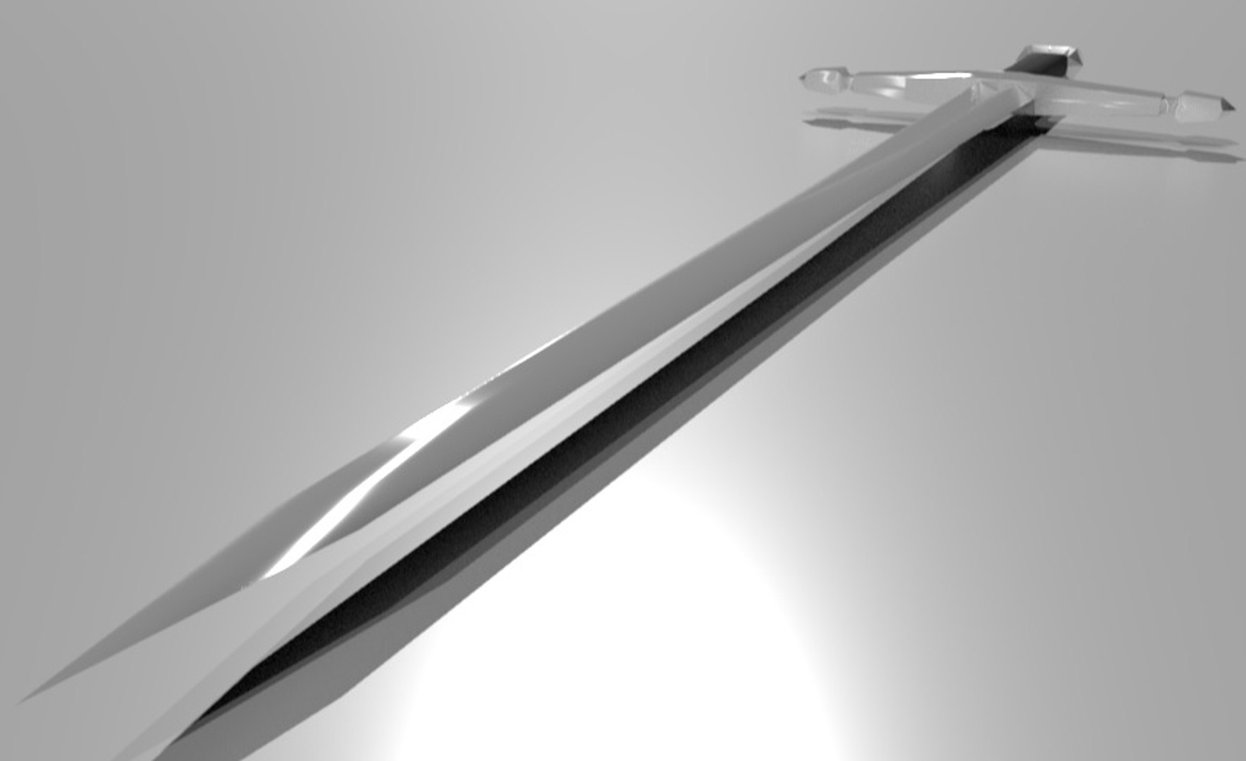 Simple Medieval Sword Model - TurboSquid 1383125