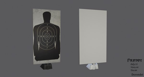 Shooting Range Target 3D Models for Download | TurboSquid