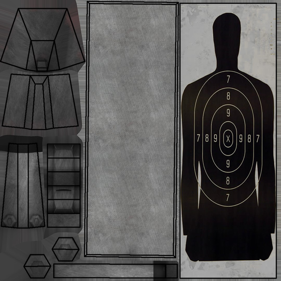 3D Military Target Ready - TurboSquid 1255568