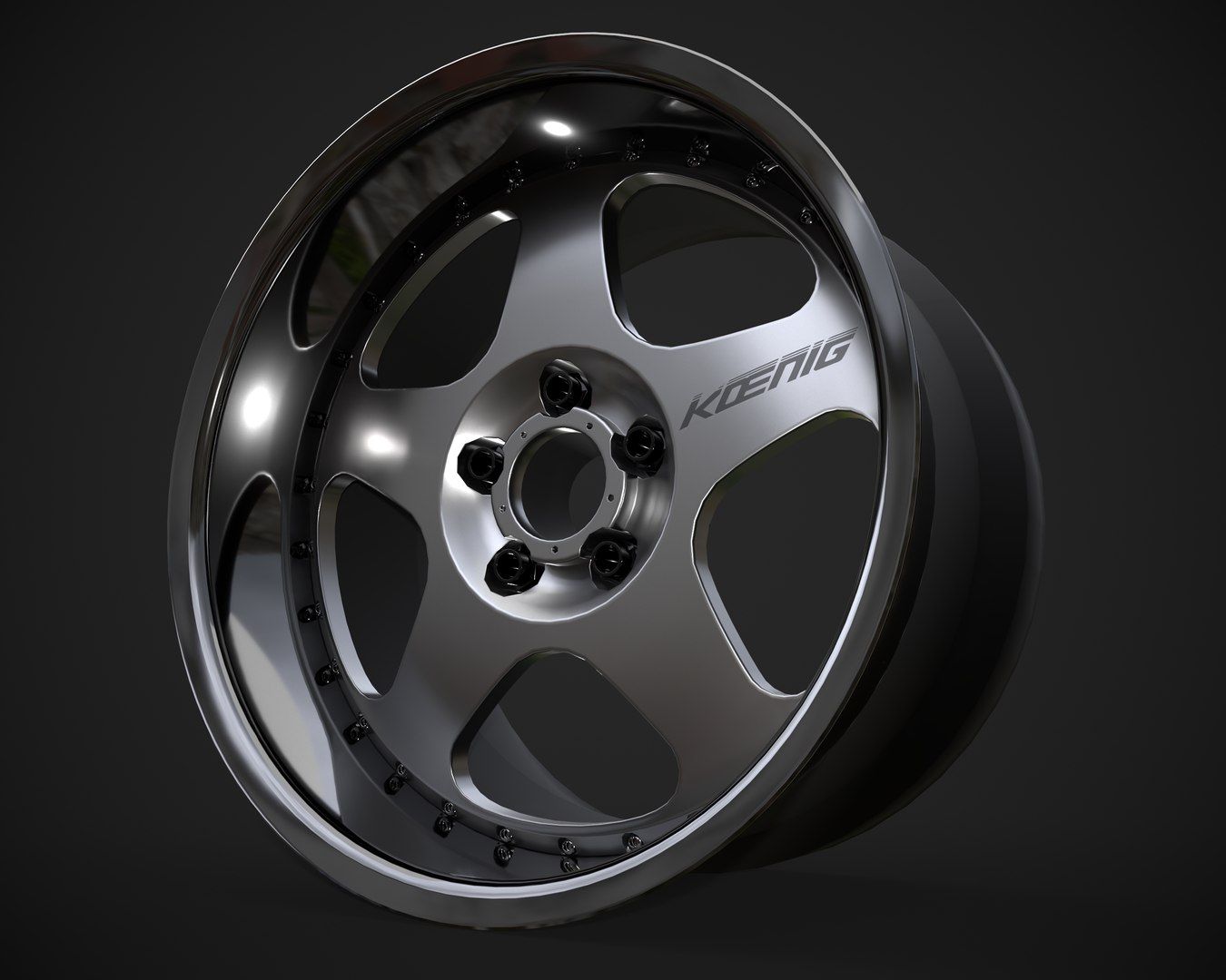 Koenig Rim 3D Model - TurboSquid 1539373