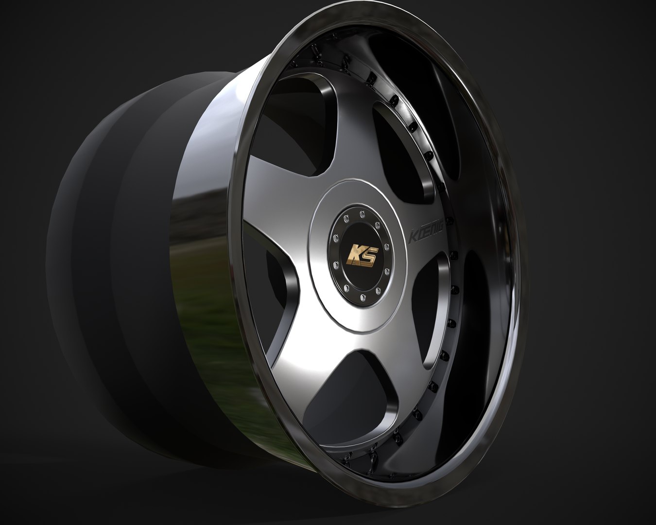 Koenig Rim 3D Model - TurboSquid 1539373