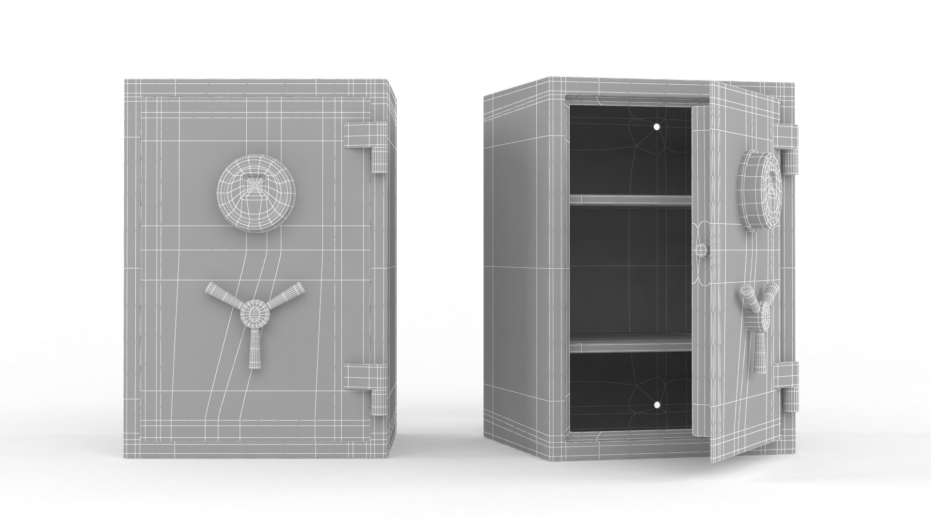 Digital Safe 3D Model - TurboSquid 2217359