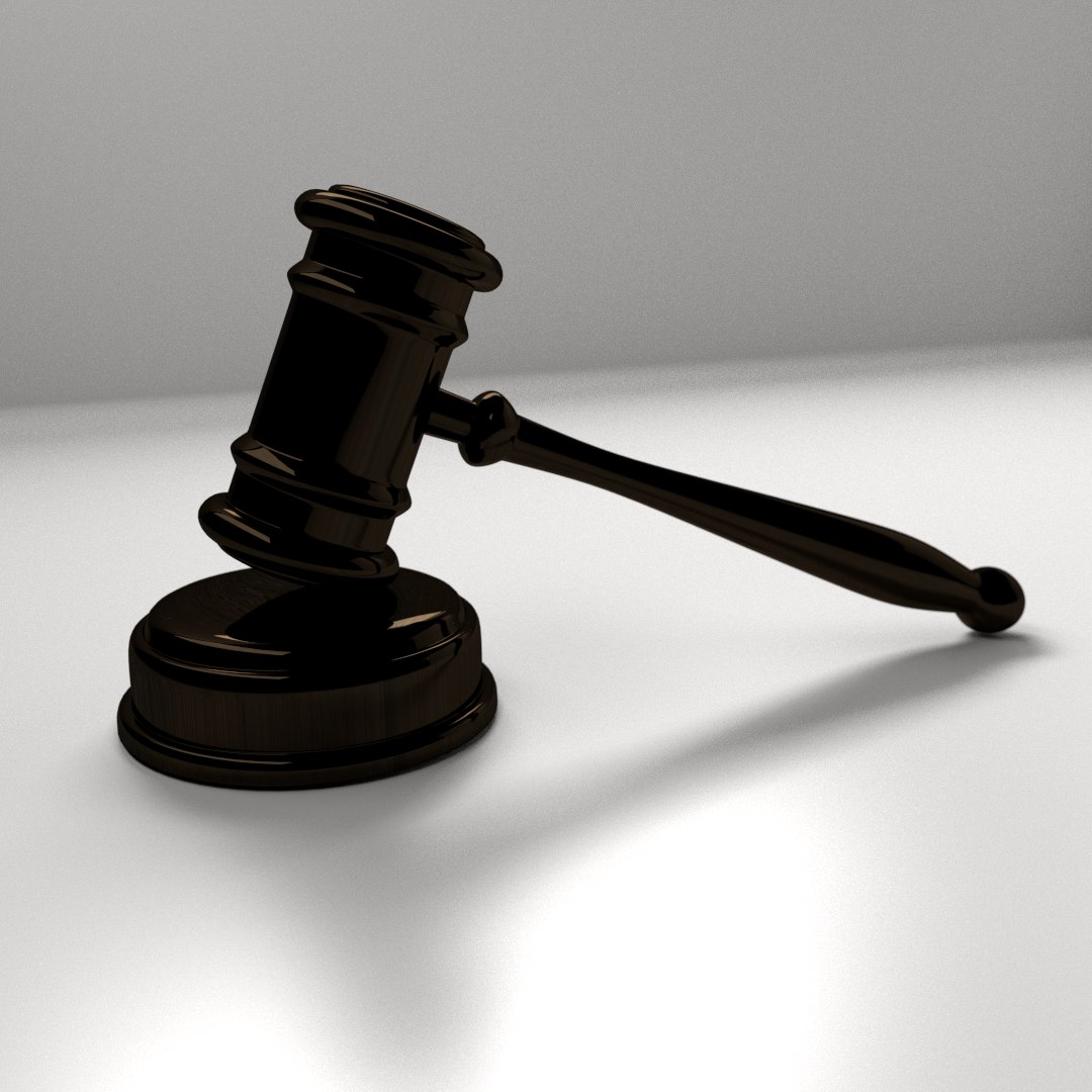 3d Model Gavel